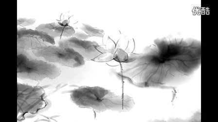 AE视频 AE教程 水墨动画 水 墨 鱼 学习Q Q群:36918831