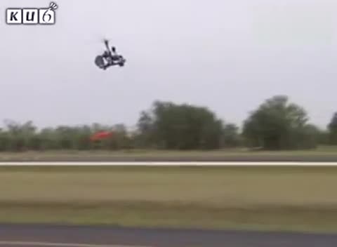 自制旋翼机漂亮