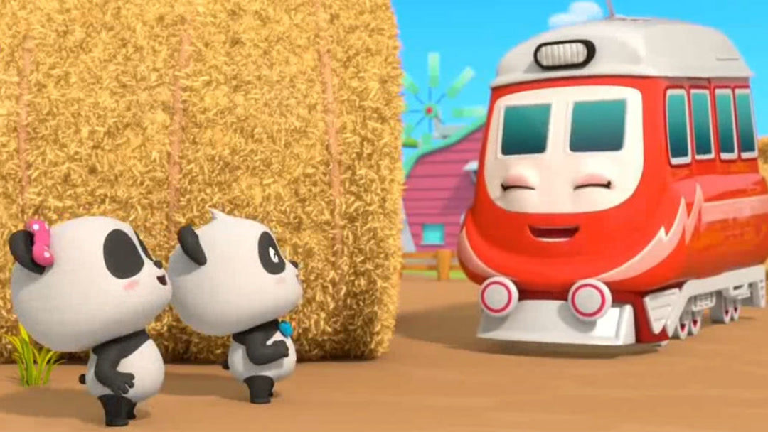 宝宝巴士之奇妙玩具城 小火车到底丢了什么? 宝宝巴士动画片