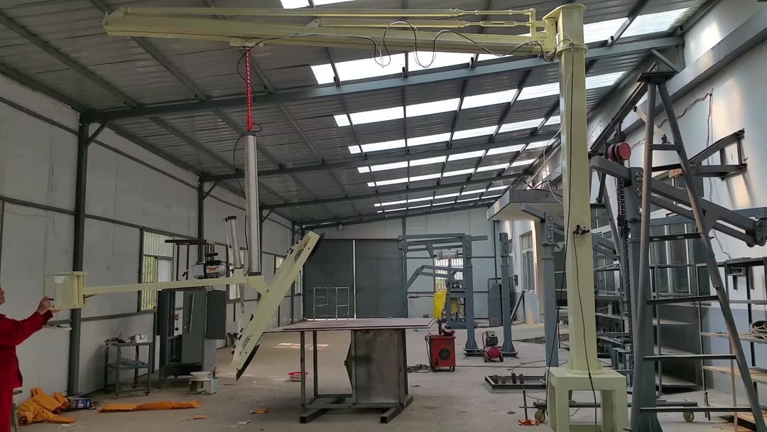 吊顶可移动式玻璃搬运机械手