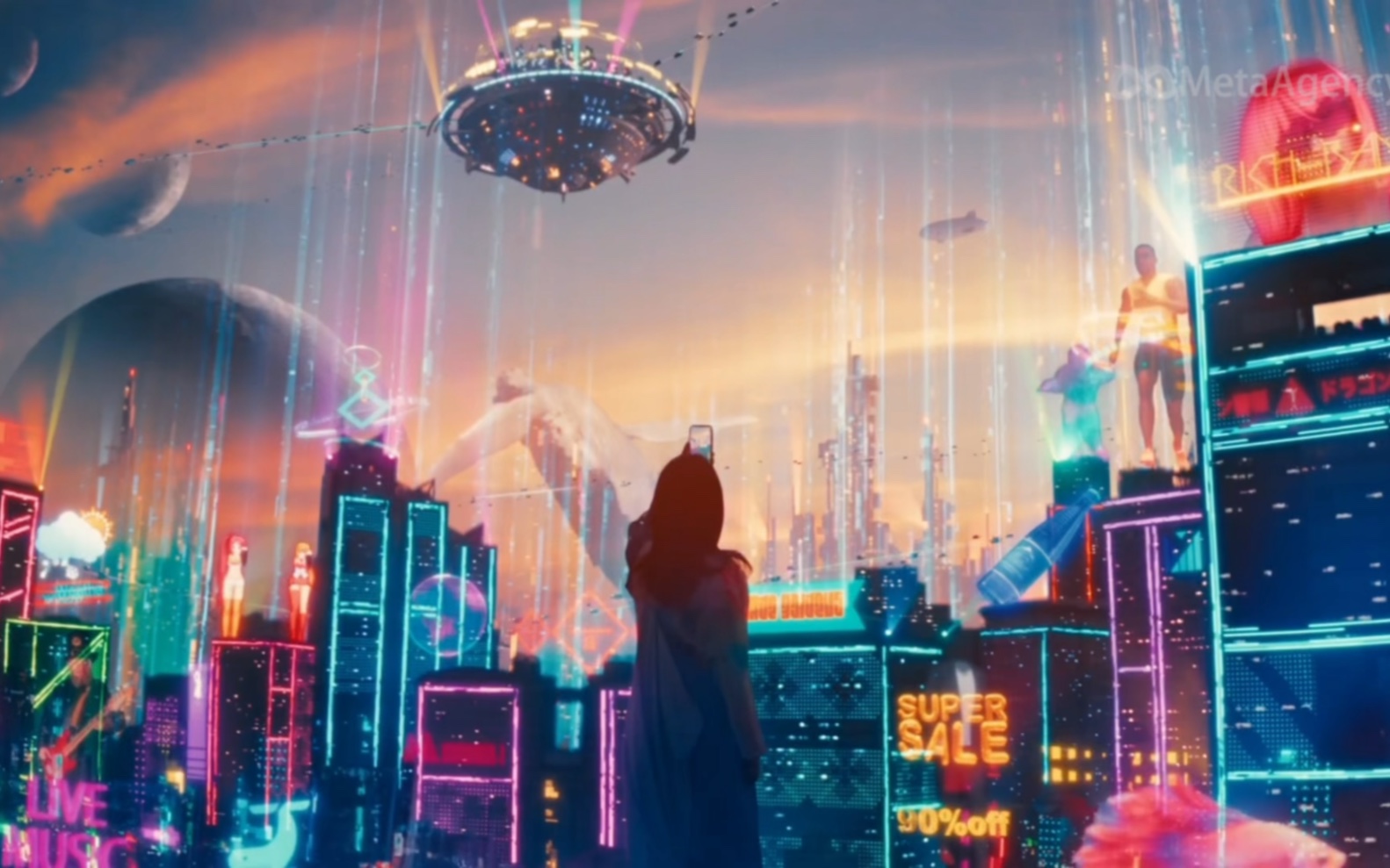 NTT发布元宇宙应用XRcity,通过增强现实技术实现虚实结合,用XR的...