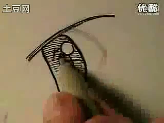 日本动漫漫画技法教程视频-漫画中100种眼睛的画法