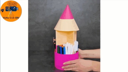 手工DIY: 教你制作一个既漂亮又实用的笔筒