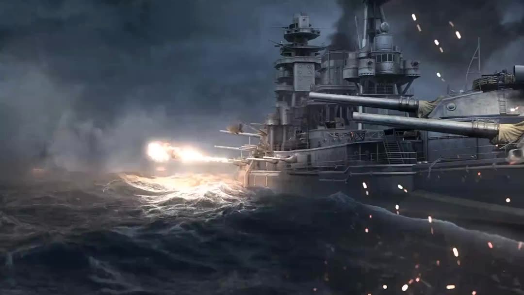 【战舰世界】登陆界面CG