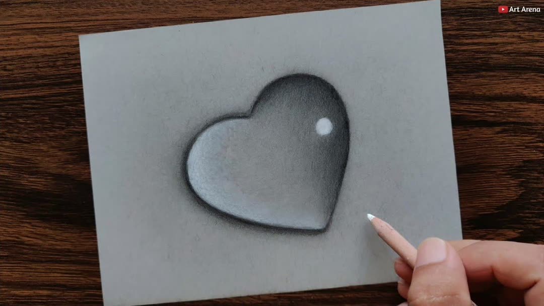 用铅笔如何 一步一步的画出一个3D水珠,实在太厉害了!