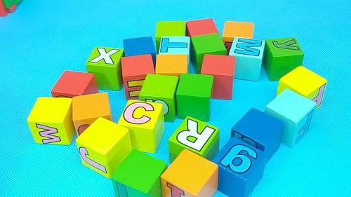 迪士尼英文字母积木,儿童早教益智积木