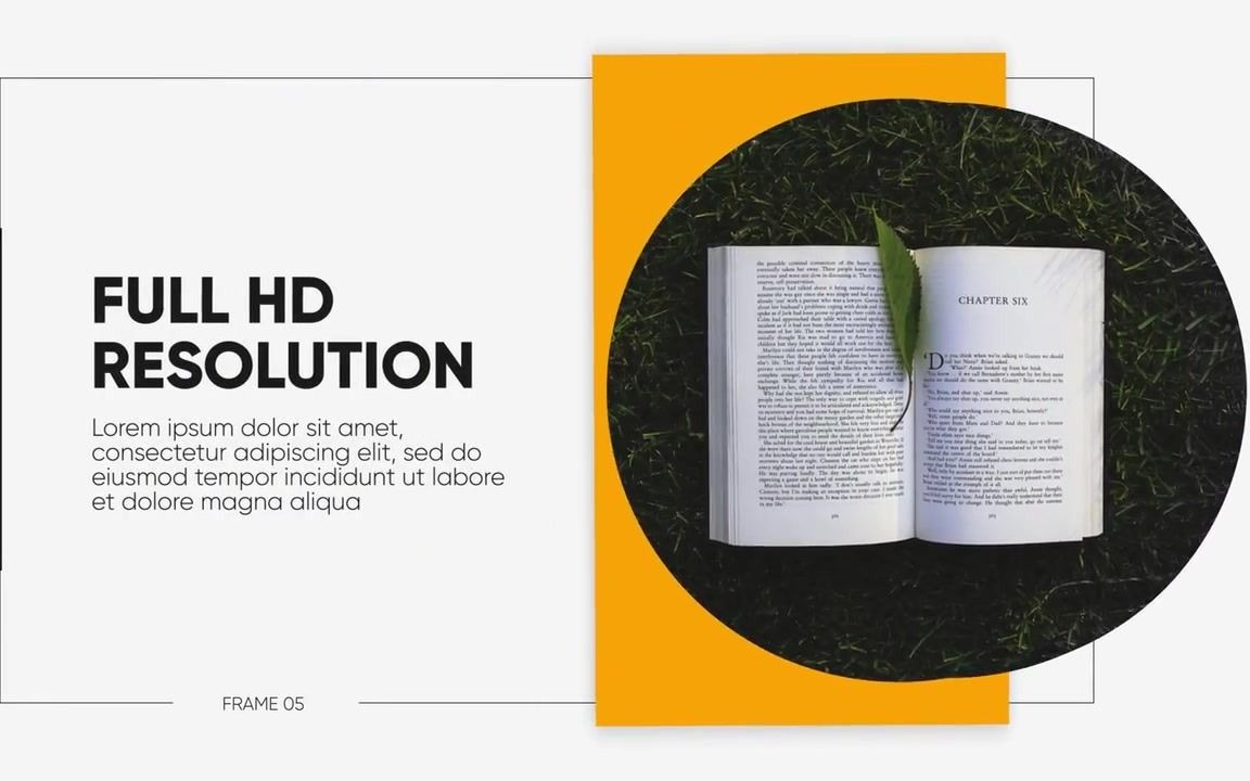 现代简洁精美的企业介绍AE模板