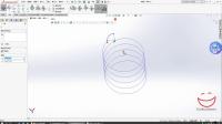 SolidWorks画带钩弹簧