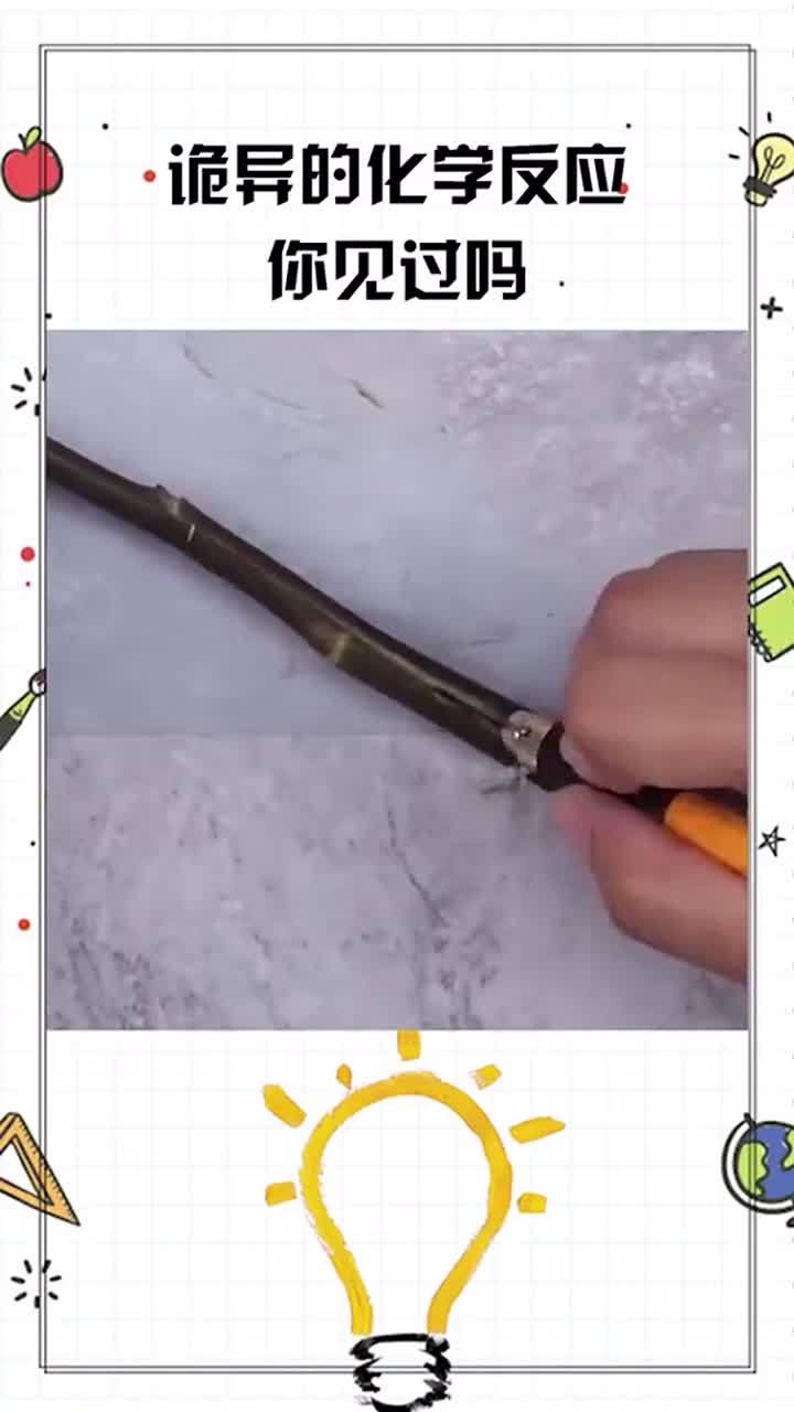 这些奇妙的化学反应你见过吗赶紧来看看生活小妙招创意道具星光接力
