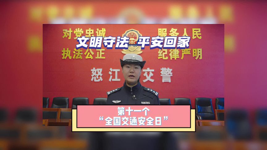文明守法,平安回家,第十一个“全国交通安全日”!