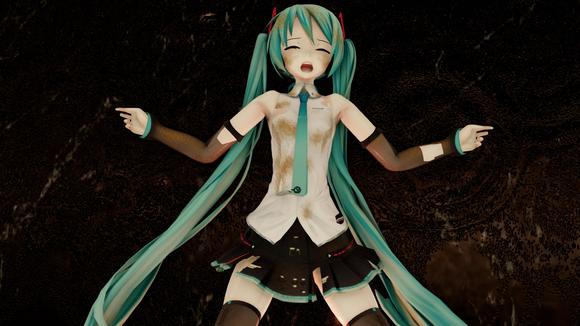 【格斗】受伤后的初音vs弱音