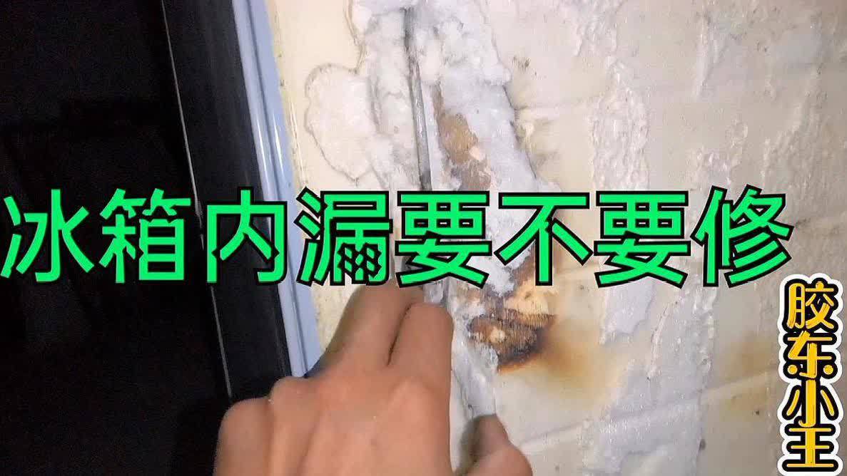冰箱内漏是买个新冰箱好还是开背换管好?...