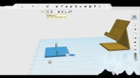 简易手机支架3D模型制作