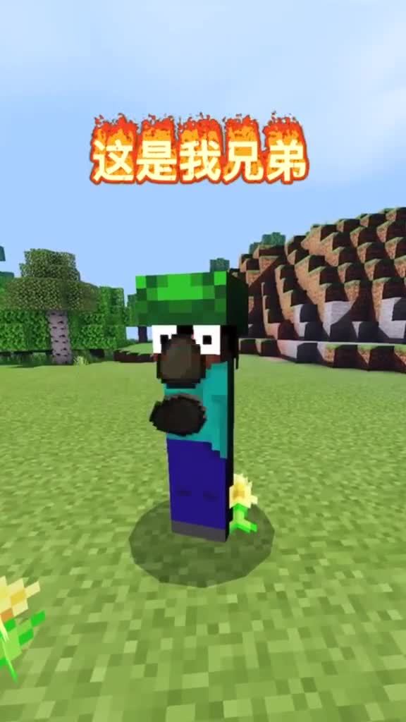 我的世界之搞笑:我不能动了!快去找精神小伙!