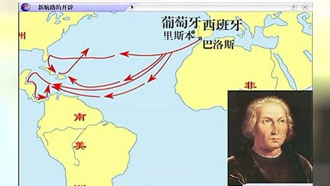 新航路开辟的经过