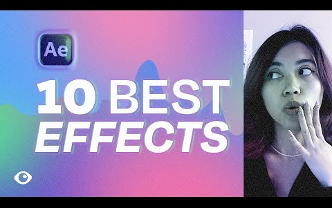 【AE教程|油管搬运|MG动画】十大最佳基本效果