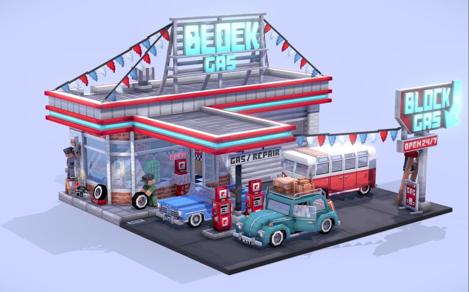 Maya场景建模--像素世界基础入门篇