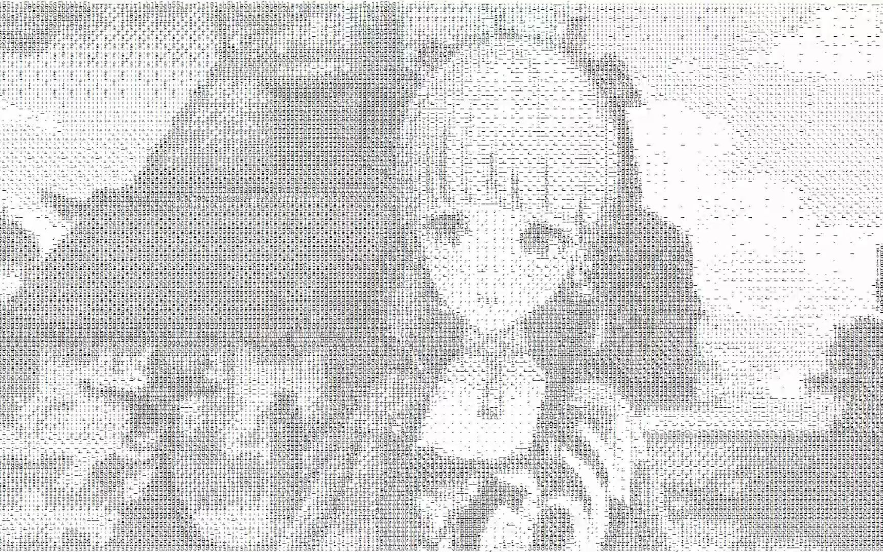 【字符动画】用python字符串实现原神PV