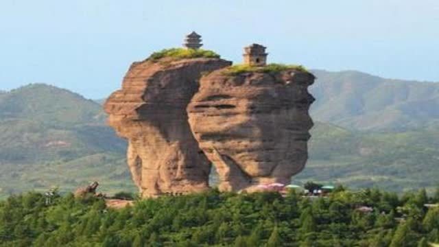 中国千年古塔至今有1300年历史,建在40米高空上,依然屹立不倒