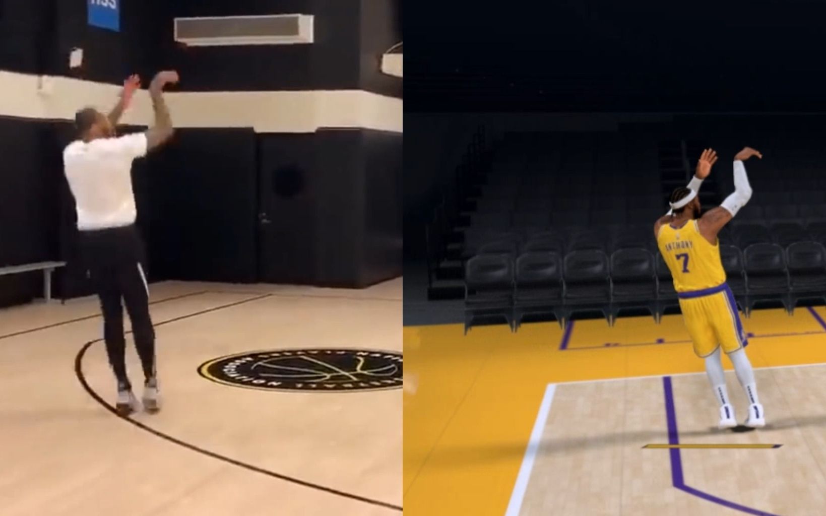 NBA2K 安东尼投篮动作修正
