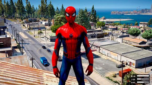 蜘蛛侠模拟器:今天的主要任务 就是寻找可以改装车辆 统统抓捕