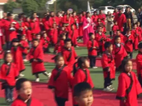 段店镇城东幼儿园户外亲子活动实录20191109