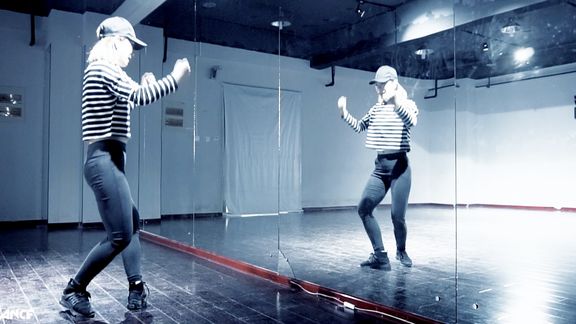 适合公司年会舞蹈跳的舞蹈 samsara分解动作视频 第1期共4期