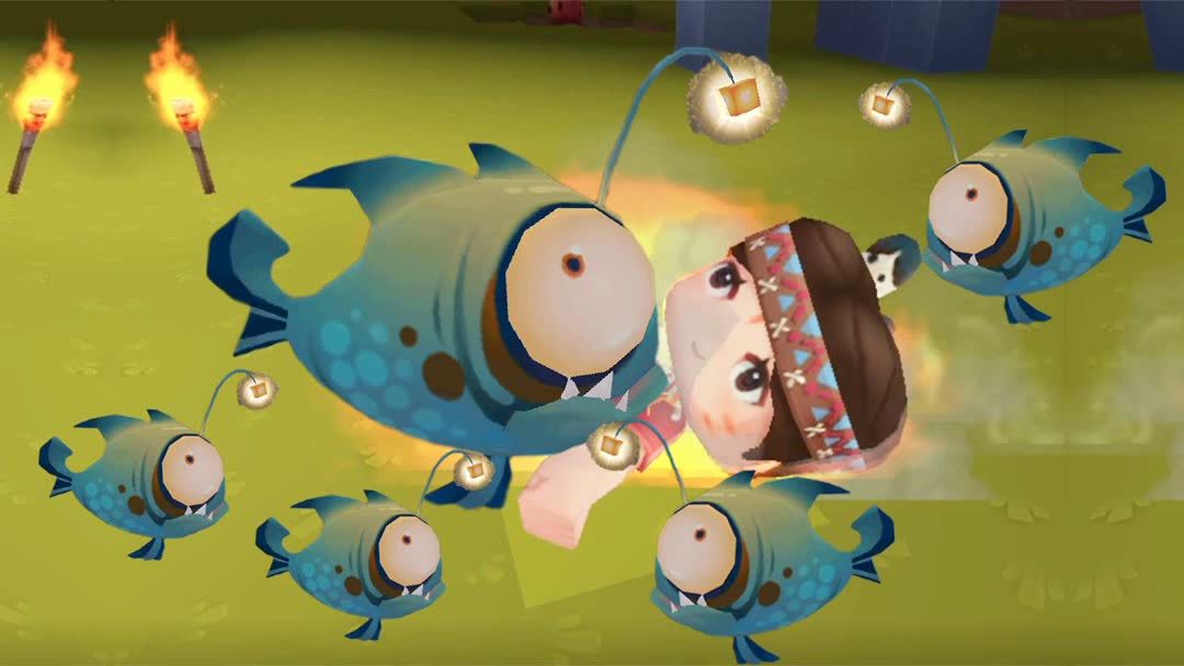 迷你世界 食人鱼饿了怎么办 大家都说喂人肉