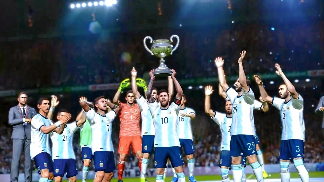 实况足球2020大师联赛217:阿根廷勇夺世界杯冠军 淡水解说