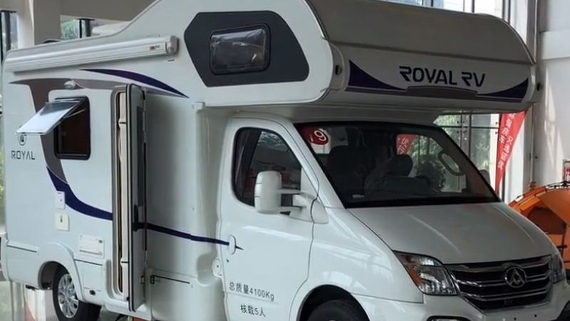 性价比较高的一款房车,厨房卫生间卧室一应俱全,C本也能驾驶