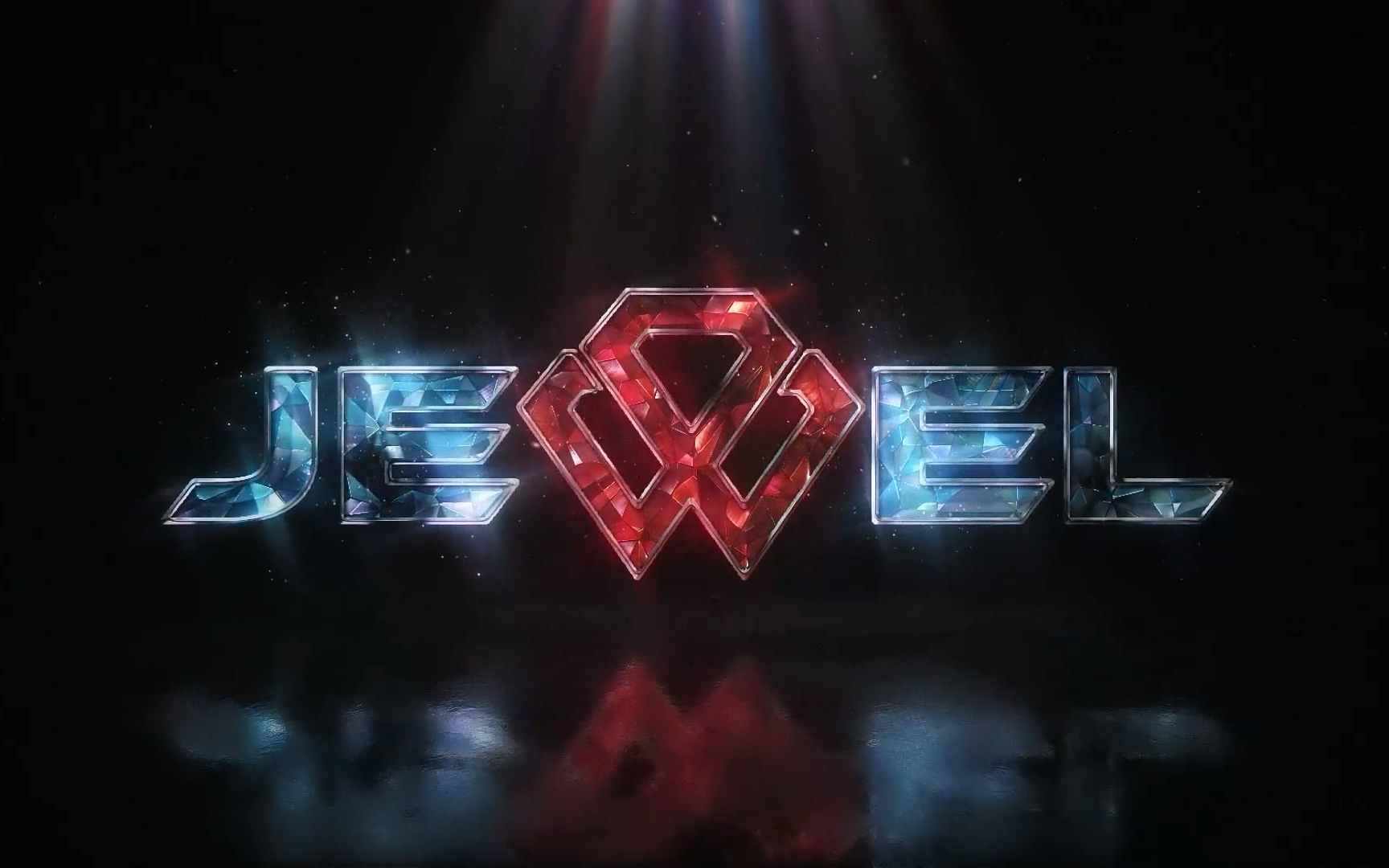 AE奢侈品牌标志模板-钻石珠宝神秘黑色特效的动态LOGO片头模板...