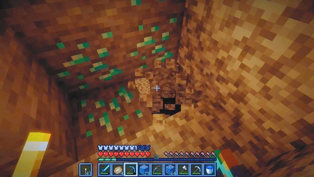 Minecraft我的世界《翔嵘的原版单机生存 二十五集 鱼骨挖矿法》
