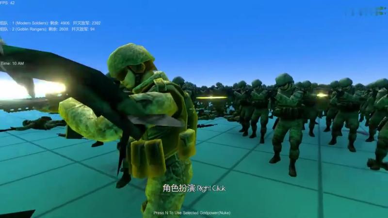魔哒解说 史诗战争模拟器 爆笑无敌可爱小猫咪大战机械人头马