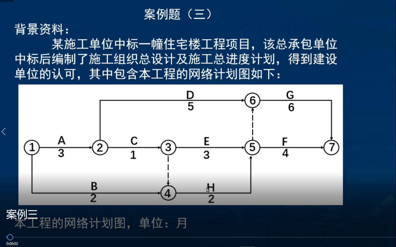 2022年一建建筑实务【同难度】预测题 【案例三】(自创)