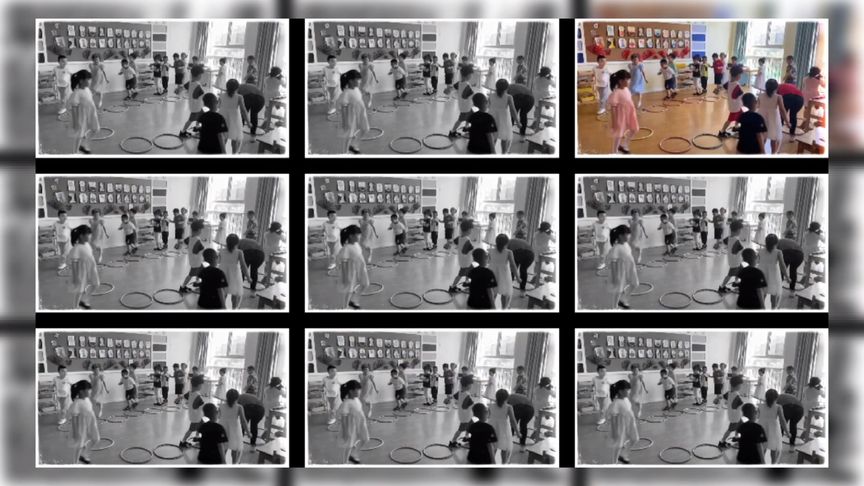 大班毕业倒计时,音乐游戏嗨翻天