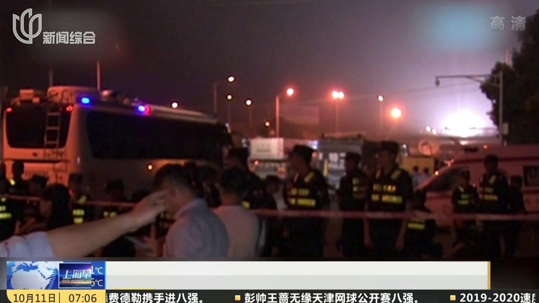 江苏无锡一高架桥发生垮塌