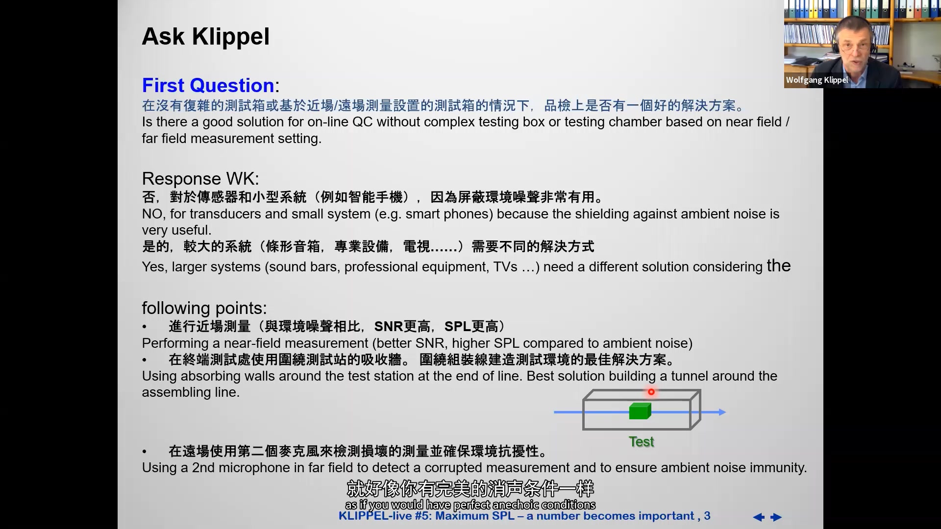 【KLIPPEL网络研讨会5】最大SPL - 赋予该值意义