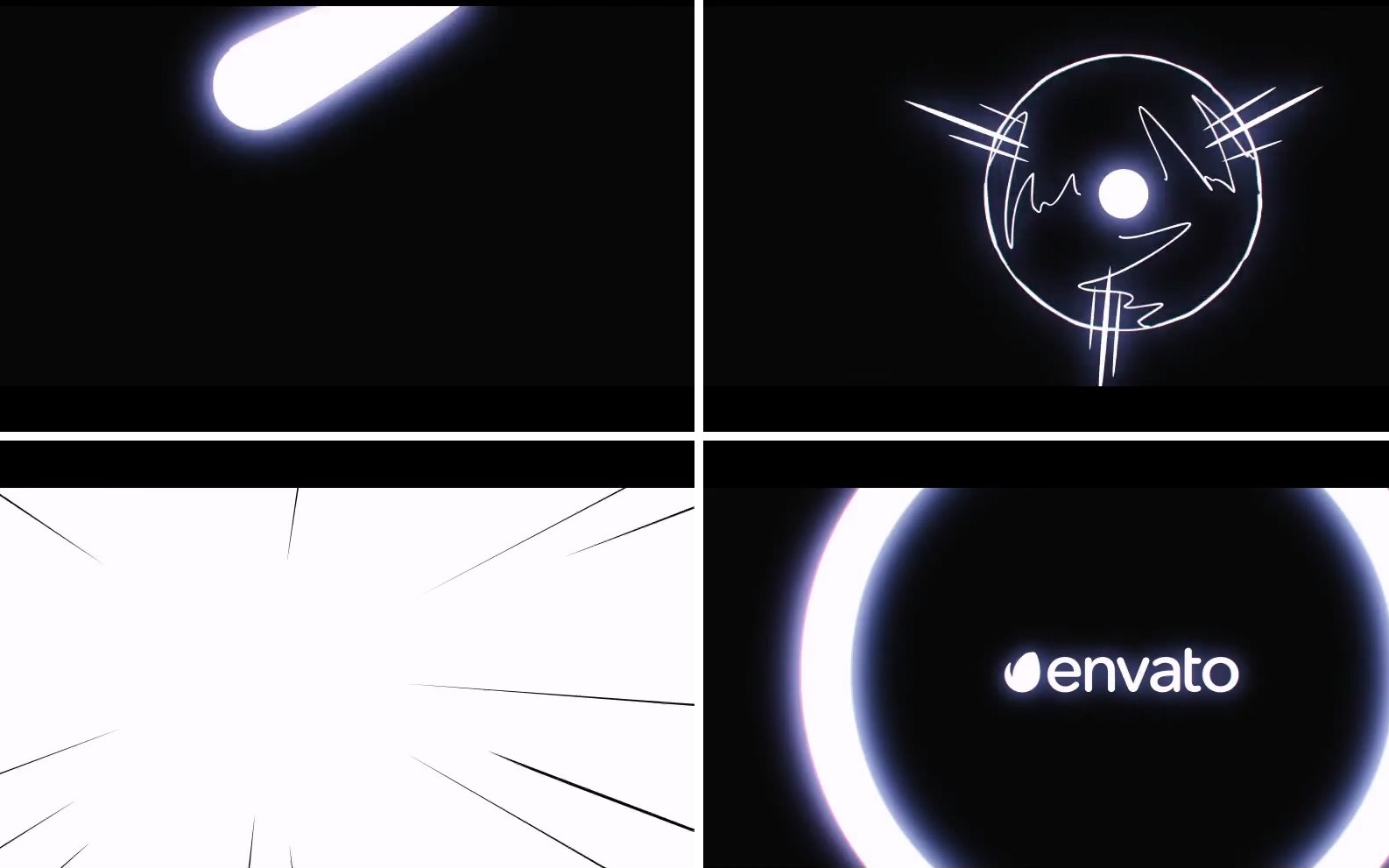 AE模板-Flash动画特效的动态LOGO片头模板标识品牌商品店铺标志 ...