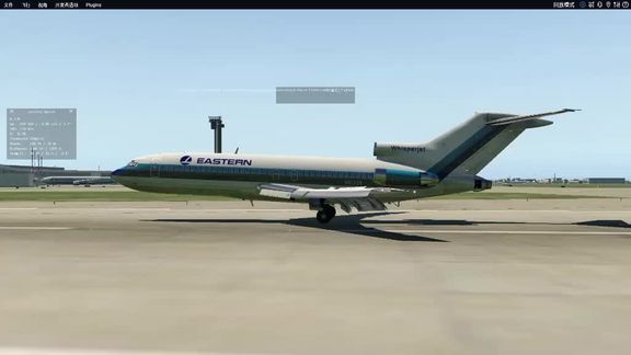看波音727鼻轮卡阻无法打开迫降北京首都机场#xplane11 #飞行模拟