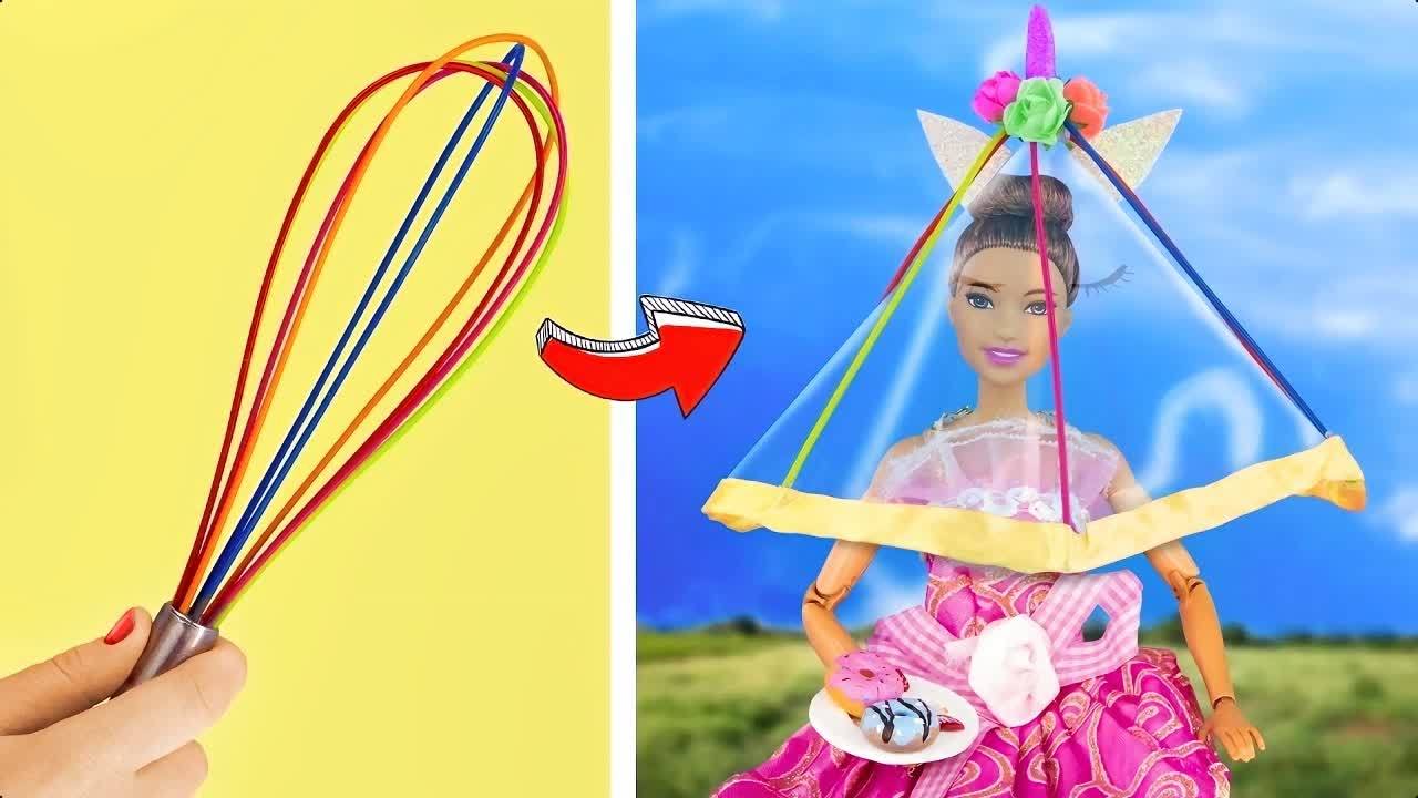 少女心手工,14个DIY的点子做独角兽用品,芭比也喜欢独角兽!