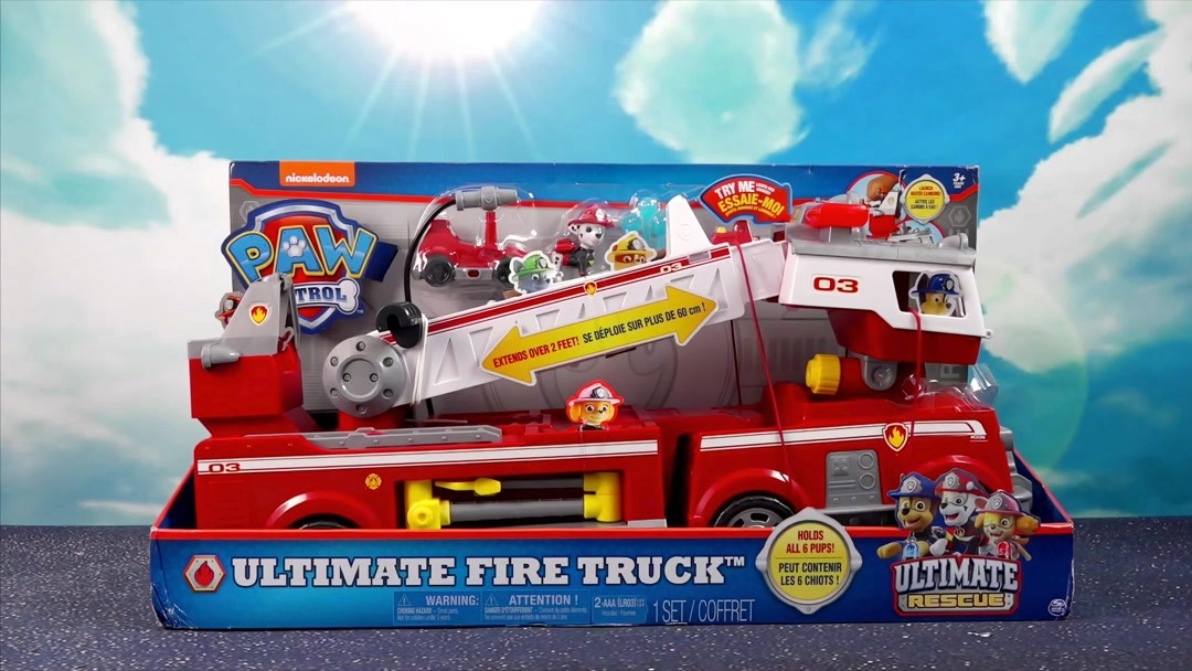 汪汪队立大功终极消防车,阿奇来介绍