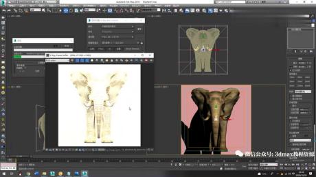 3dmax通过模型制作浮雕方法教程