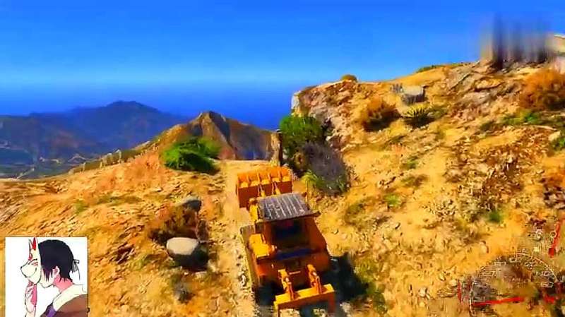 小新解说模拟车辆:驾驶一辆推土机下山,能不能成功?