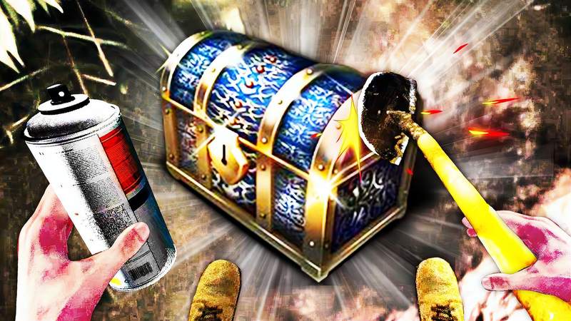 寻宝模拟器 掏了半天宝藏发现自己是个捡垃圾的小丑 成哔哔解说