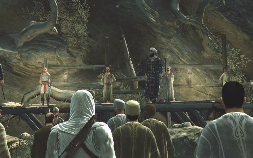 【被油炸的奥特曼动作档 】刺客信条1 第十二期 穿着睡衣就出来演讲