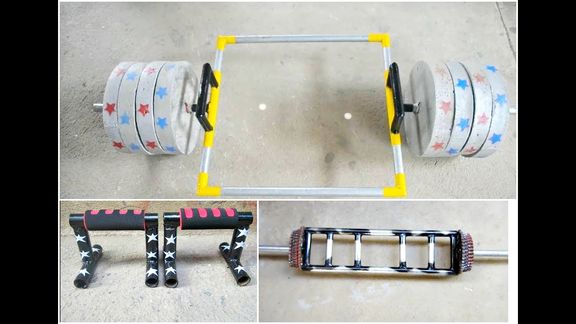 最好的自制健身器材-自制一个简化健身房