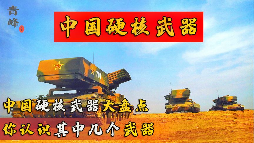 中国最硬核武器大盘点,最后一个堪称兵家必争,你们能认出几个?