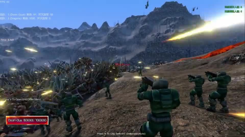 战争模拟器:宝剑组合强强联手,大战毁灭战士,输出还不够?