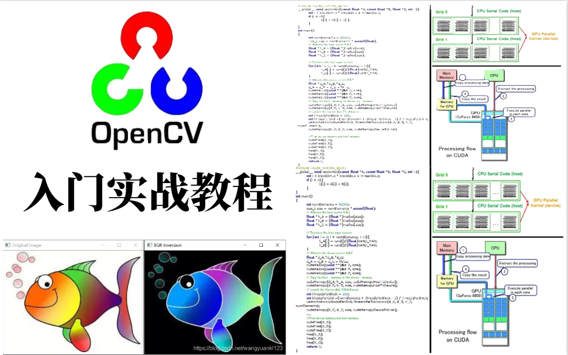 【OpenCV】完全自学OpenCV!计算机博士竟然将OpenCV入门到实战...