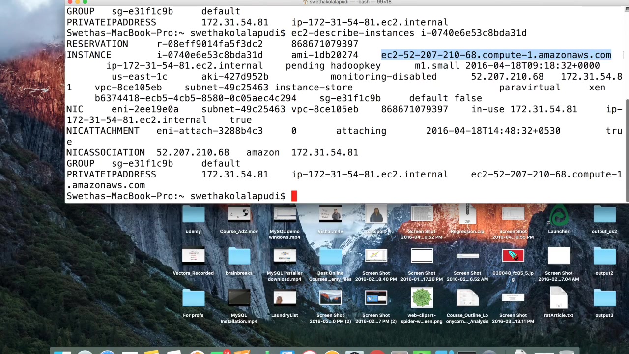 示例学习-Hadoop,MapReduce解决大数据问题-70在AWS上使用...